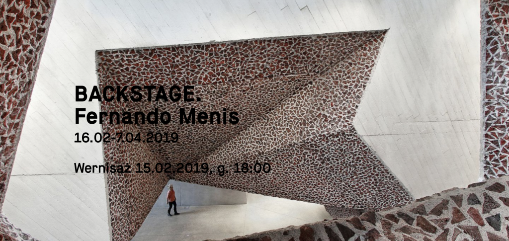 BACKSTAGE. Fernando Menis - Muzeum Architektury